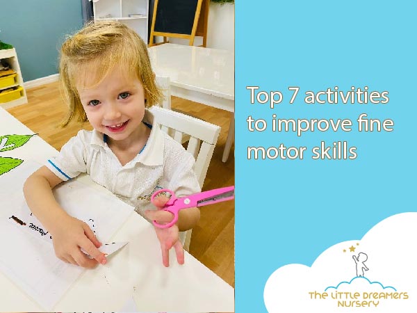 Top 7 activities to improve fine motor skills