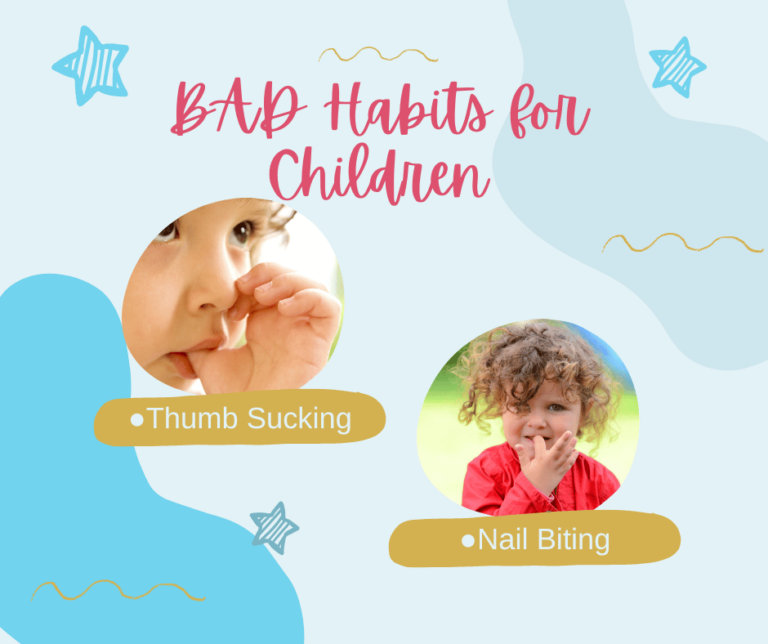 5 Bad habits in children and how to prevent them - The Little Dreamers ...